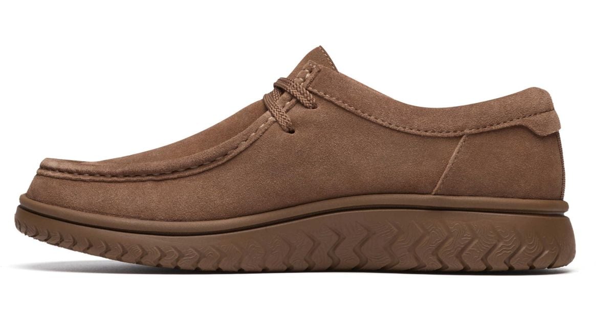 Clarks Relaxlite Low Suede Trainers in Brown for Men | Lyst UK