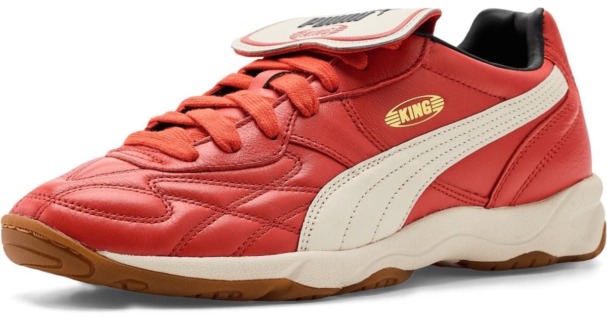 PUMA S King Indoor Shoes in Red for Men | Lyst UK