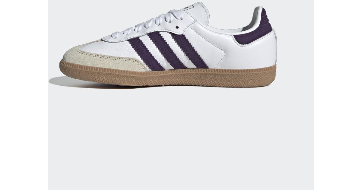 adidas Clowhi/alumin/aurplu Samba Og W Cloud Whitealumina/aurora Plum 9 ...