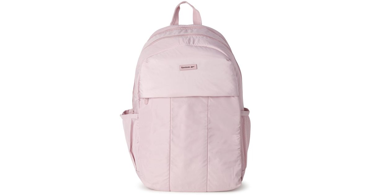 Reebok Lightweight Zipper Closure School Backpack & Spacious ...