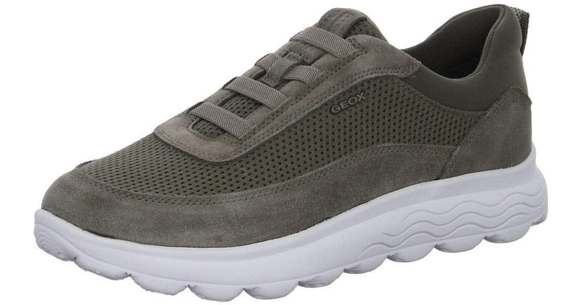 Geox U Spherica A Trainers in Metallic for Men | Lyst UK