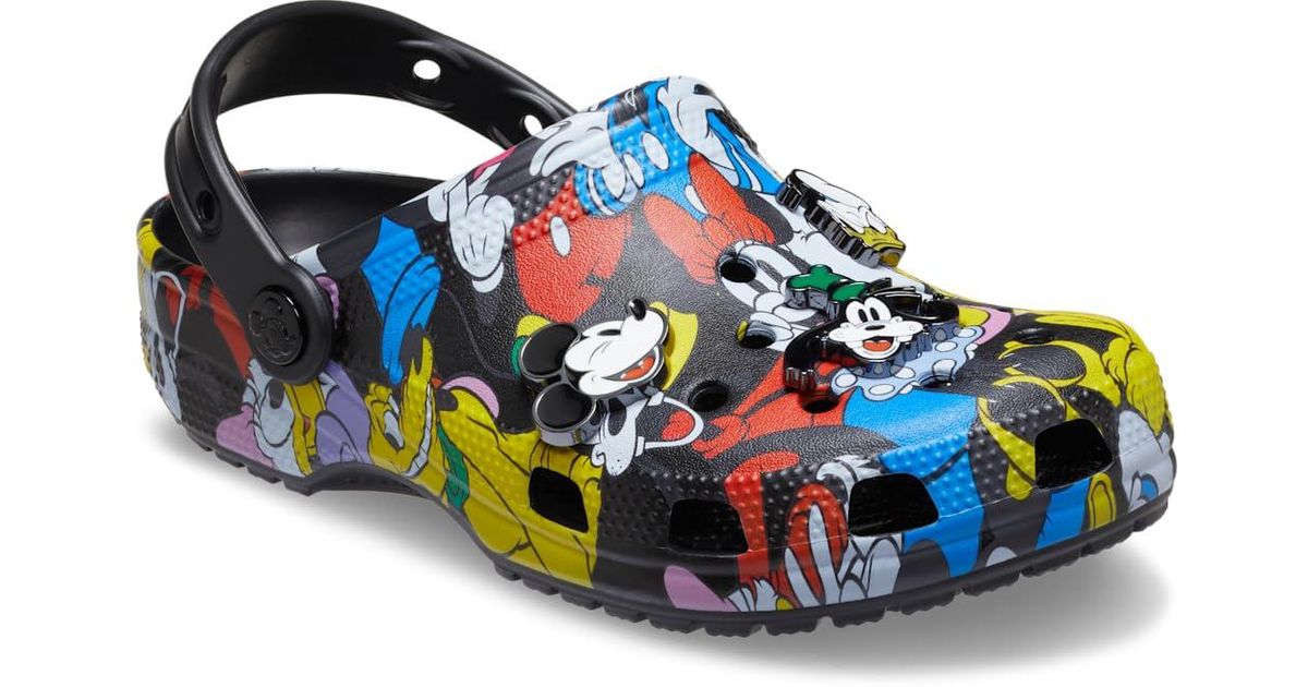 Crocs™ Mickey And Friends Classic Clog Multi Size 4 Uk / 5 Uk in Blue ...