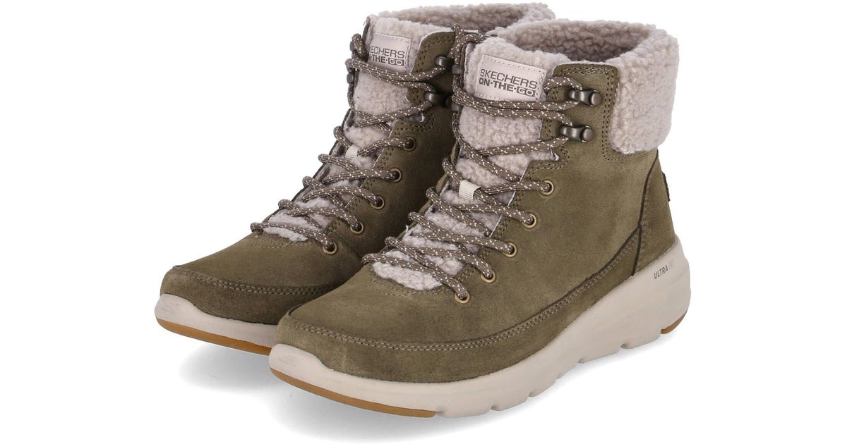 Skechers Vapor Foam Trainers in Brown | Lyst UK