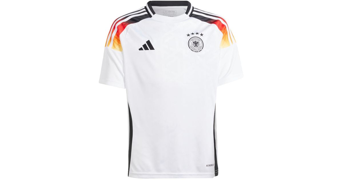 adidas Dfb Germany Home Jersey in White | Lyst UK