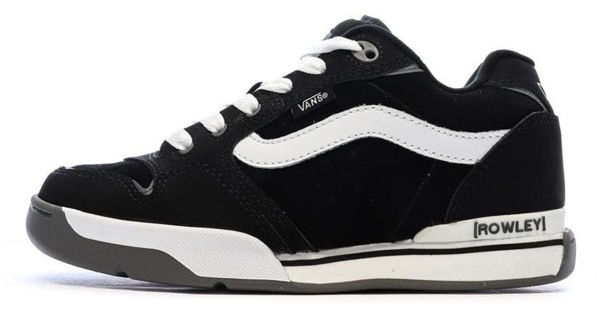 Vans Rowley Black Sneakers | Lyst UK