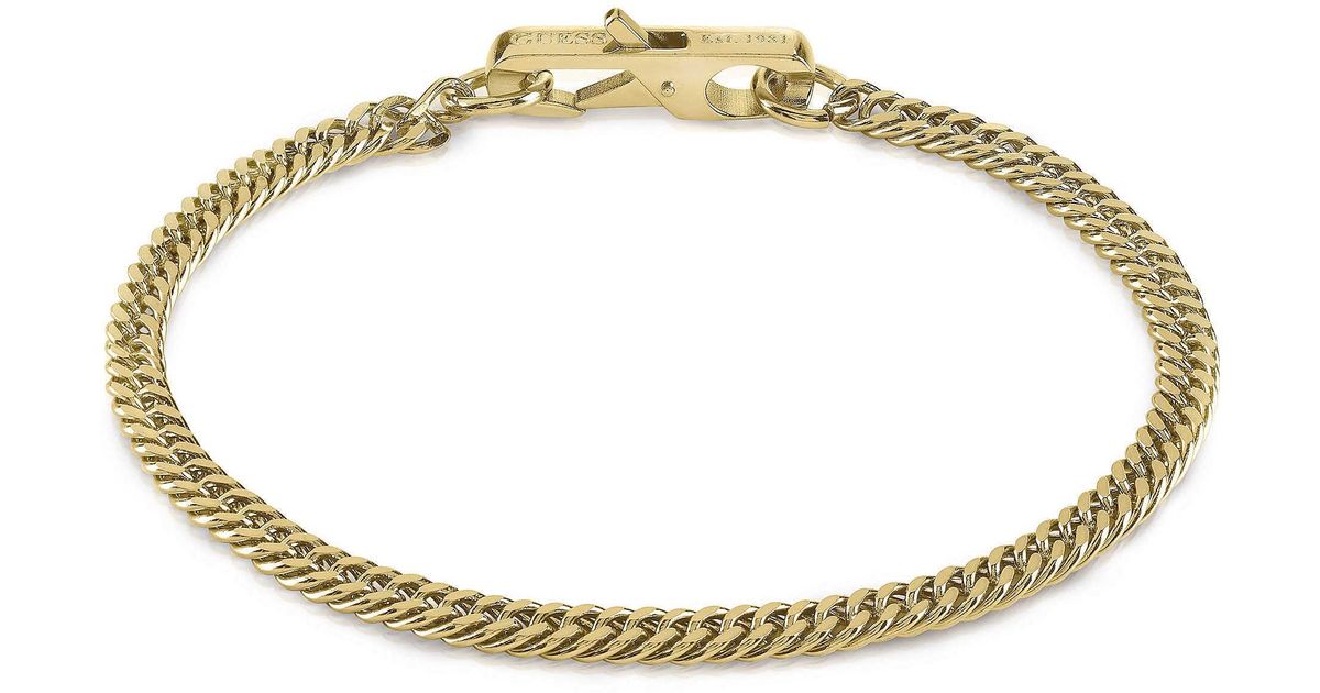 Guess My Chains S Stainless Steel Bracelet Gourmet Link Chain With Claw ...