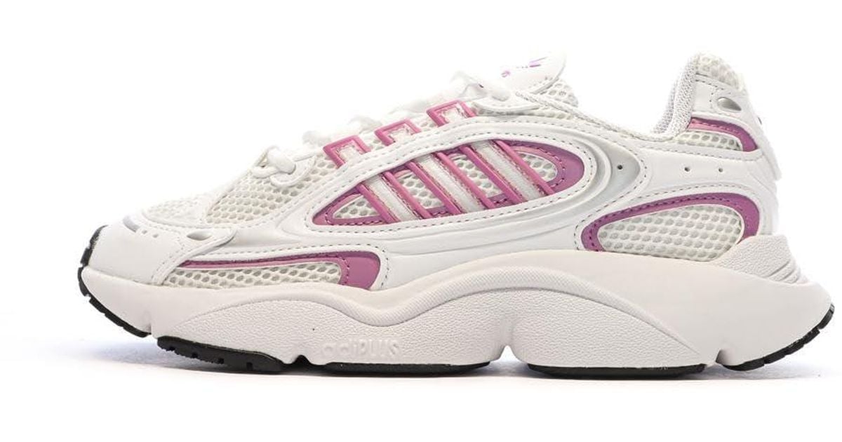 adidas Ozmillen White/pink Sneakers | Lyst UK