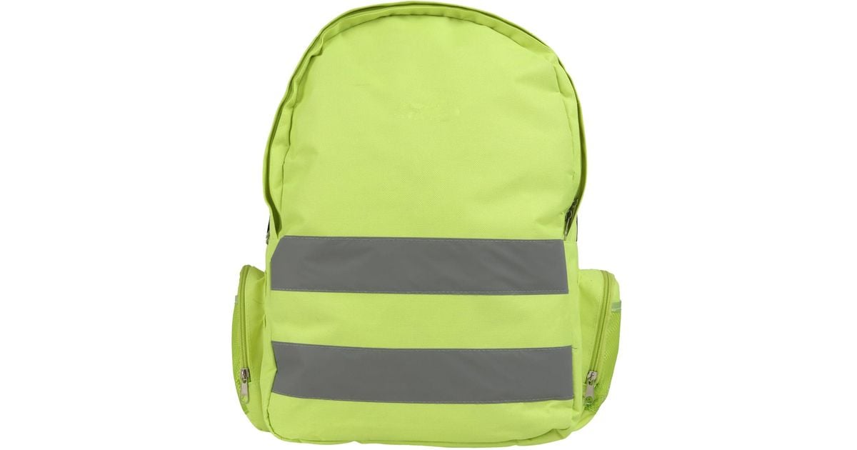 adidas Aztec Hi Vis Viz Work Backpacks Rucksack High Visibility Safety Rucksacks School College ...