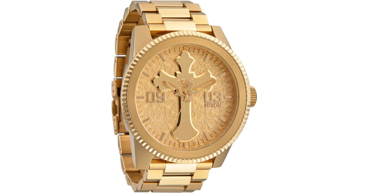 Nixon 2pac Corporal Watch in Natural for Men | Lyst UK