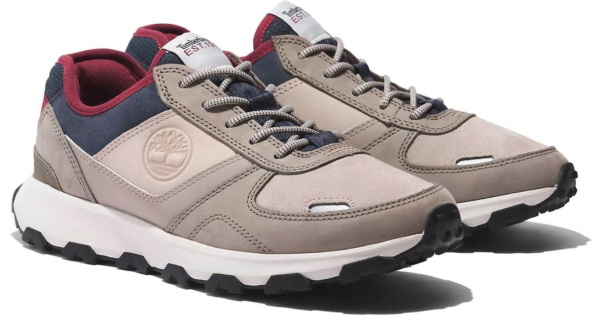 Timberland Low Lace Up Sneaker in Grey | Lyst UK