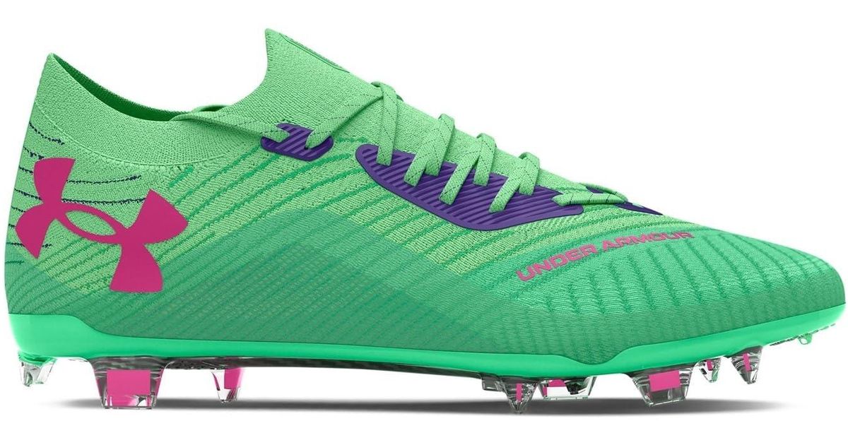 Under Armour S Shadow Elite 2 Firm Ground Football Boots Matrix Green 9 ...
