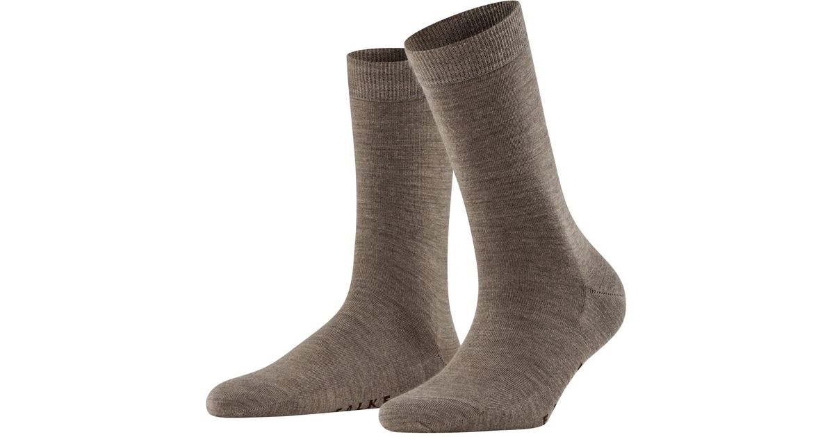 FALKE Softmerino Socks in Grey | Lyst UK
