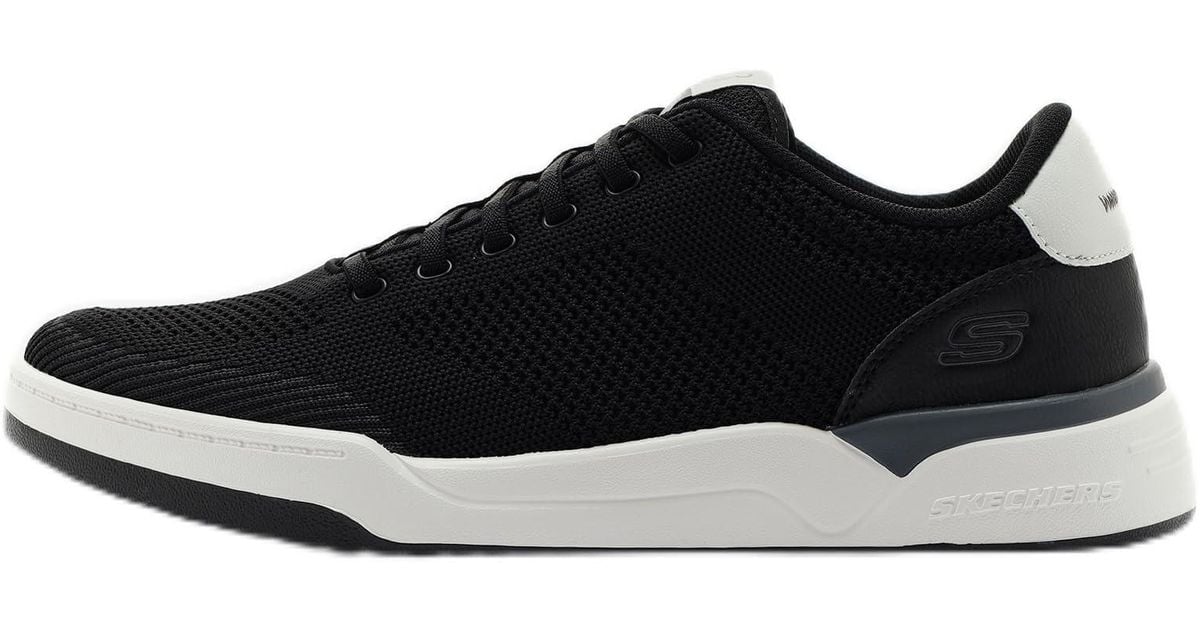 Skechers Corliss-dorset Sneaker in Black for Men | Lyst