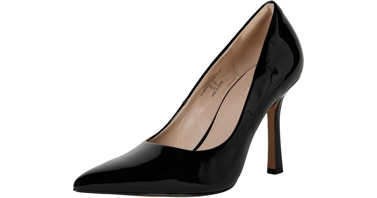The Drop Parish Holiday Bow Pump Closed Toe Heels in Black | Lyst