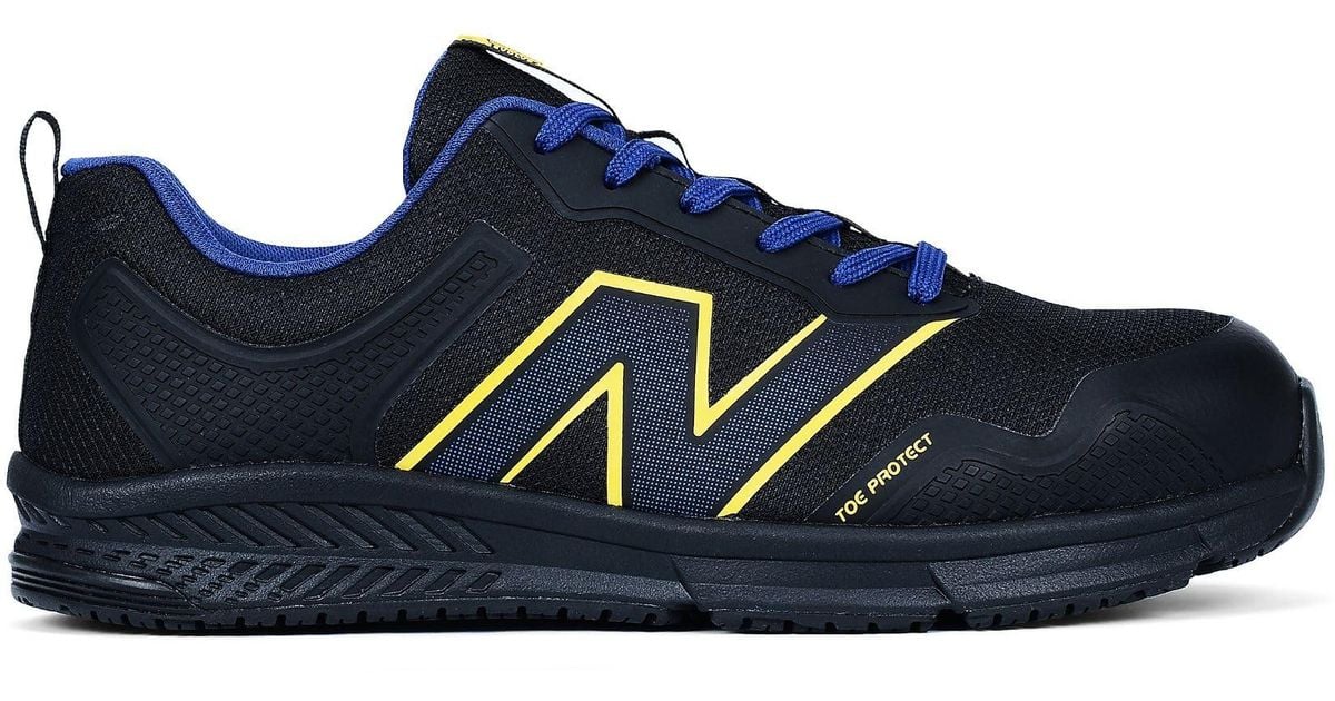 New Balance Aluminum Toe Evolve Industrial Shoe in Blue for Men | Lyst