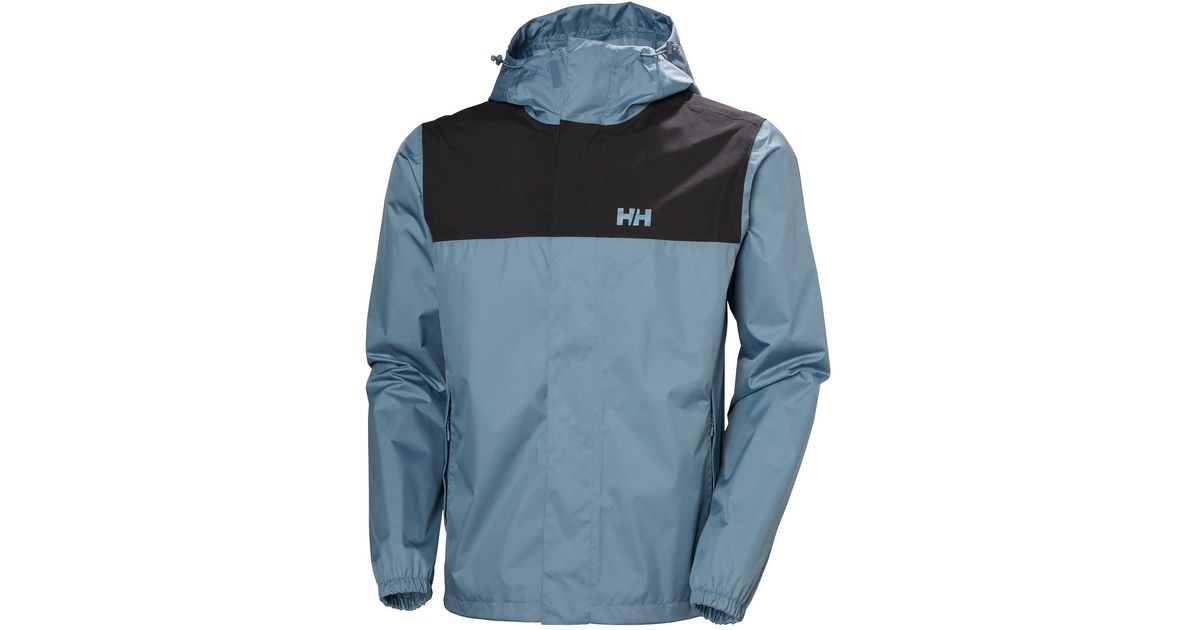 Helly Hansen Helly-hansen Vancouver Rain Jacket in Blue for Men | Lyst UK