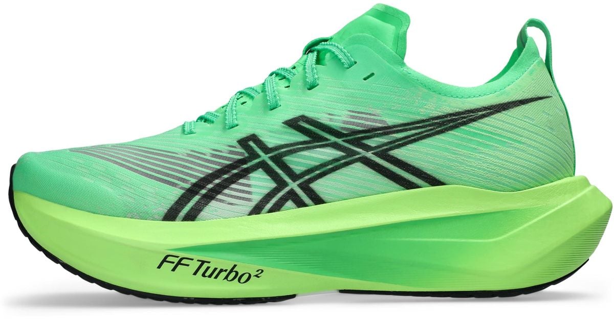 Asics Megablast Running Shoes in Green | Lyst UK