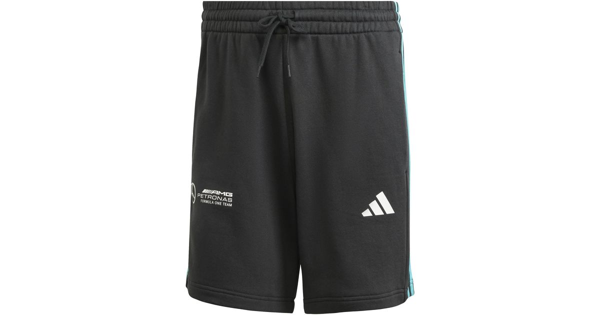 adidas Mercedes-amg Petronas Formula One Team Shorts in Black for Men ...
