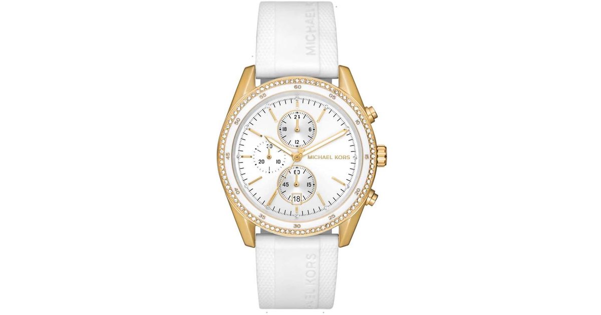 Michael Kors Mk7484 Ladies Hadyn Watch in Metallic | Lyst UK