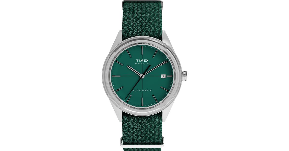 Timex Green Slip-thru Double Layer Green Dial Stainless Steel for Men ...