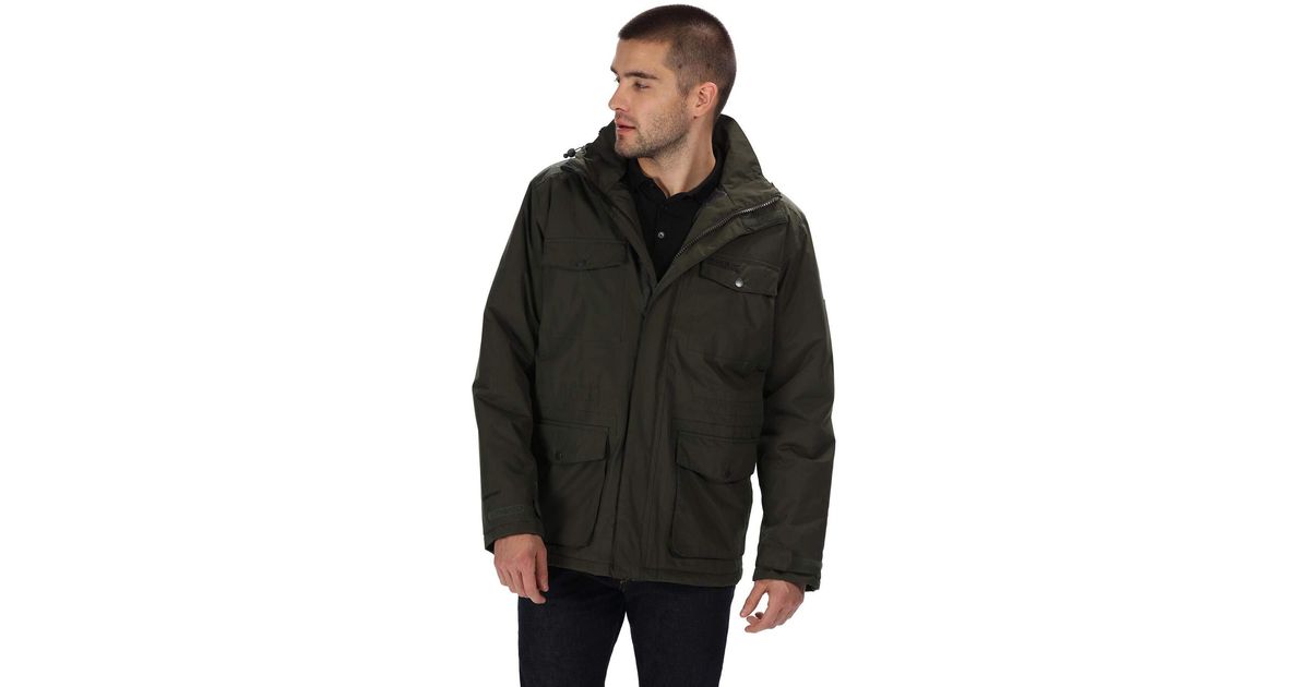 Regatta S Phyllon Waterproof Jacket in Black for Men | Lyst UK