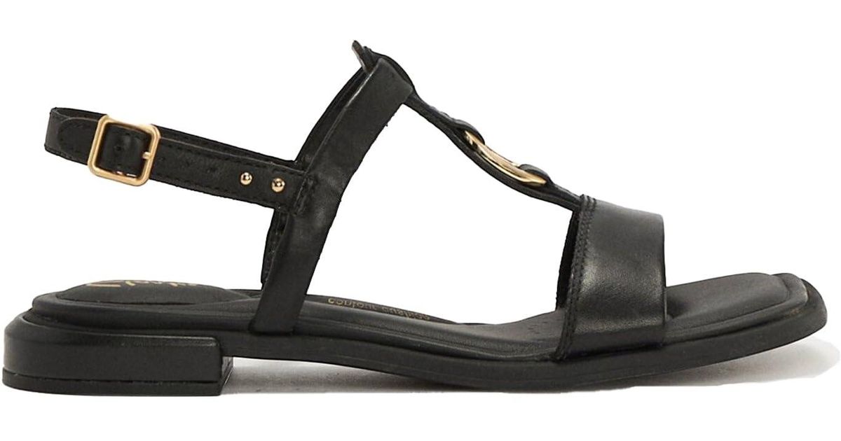 Clarks S Ariany Sling Leather Black Sandals 5 Uk | Lyst UK