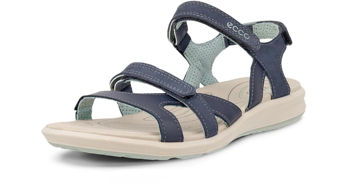Ecco S Cruiseii' Ankle Strap Sandals in Blue | Lyst UK