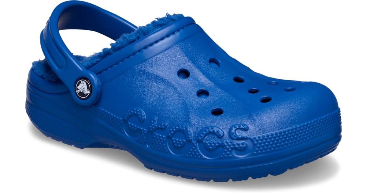 Crocs™ Via Lined Clog Blue Jean Size 5 Uk / 6 Uk | Lyst UK