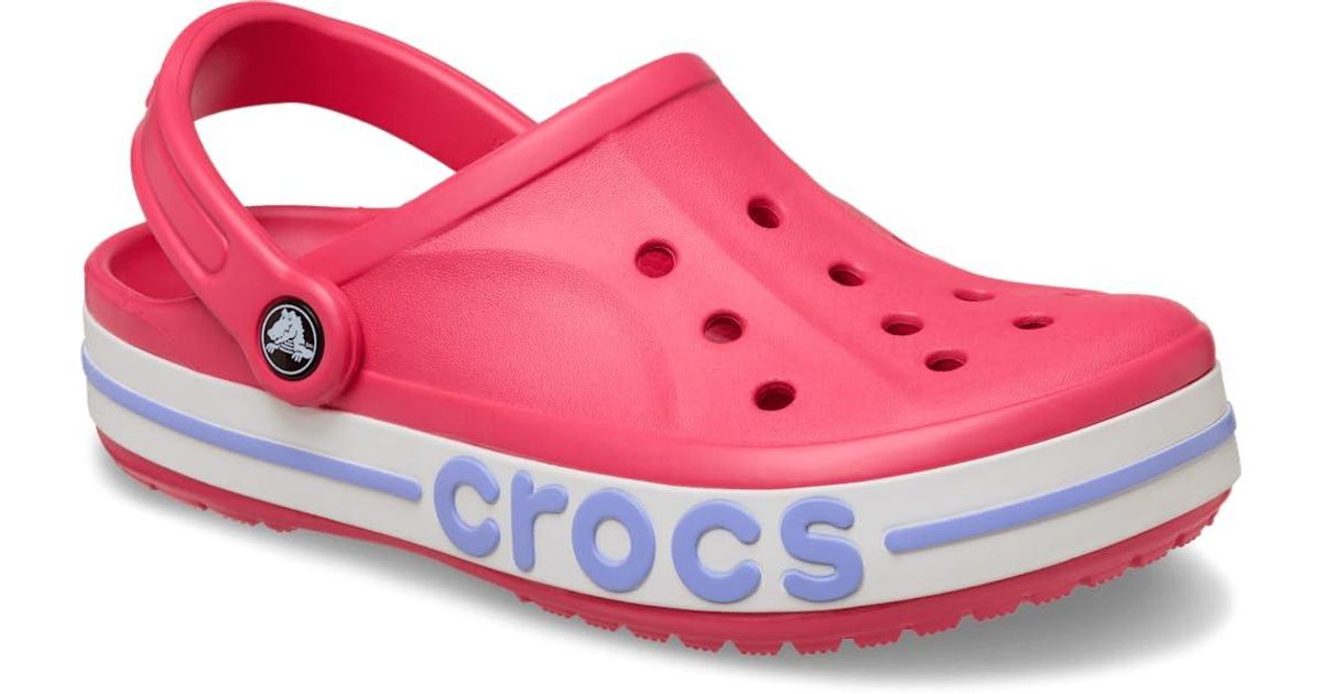 Crocs™ Bayaband Clog Poppy Size 5 Uk / 6 Uk in Pink | Lyst UK