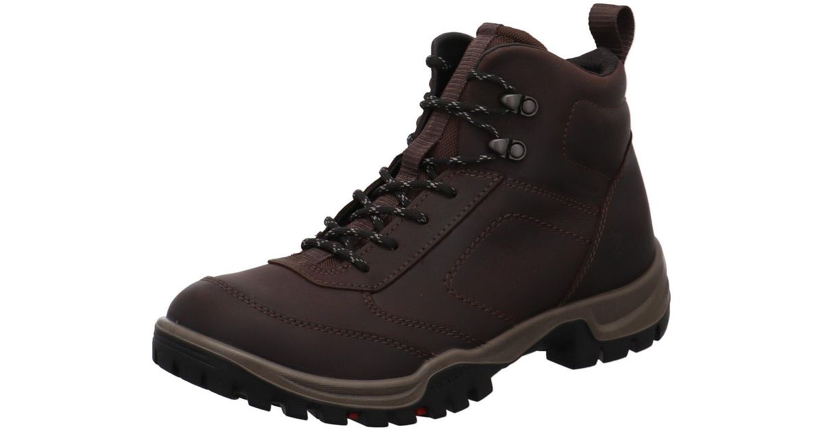 Ecco Xpedition M Hi Tex Brown Nubuck S Outdoor Walking Boots 811414 ...