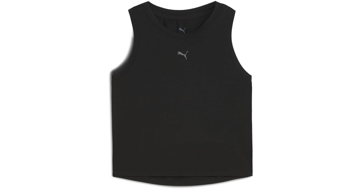 PUMA W Cloudspun Sleeveless Tank Tanks in Black | Lyst UK