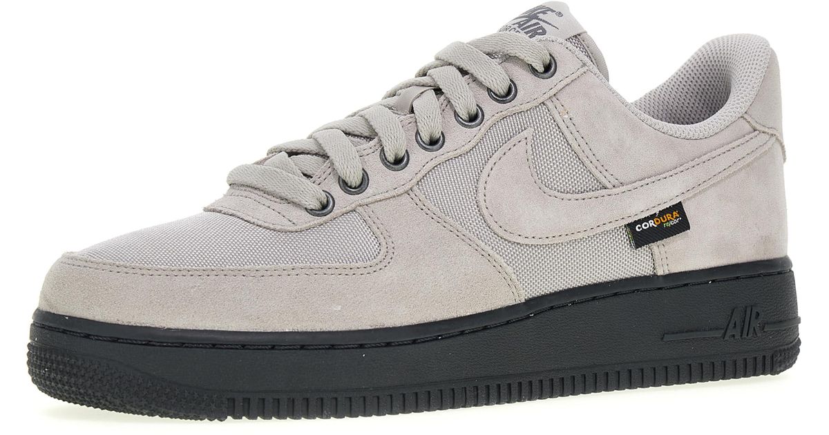 Nike Hq3822-001 Air Force 1 '07 Lt Iron Ore/lt Iron Ore-black-smoke ...