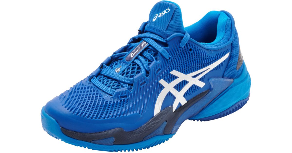 Asics Court Ff 3 Clay Novak Sneaker in Blue for Men | Lyst UK