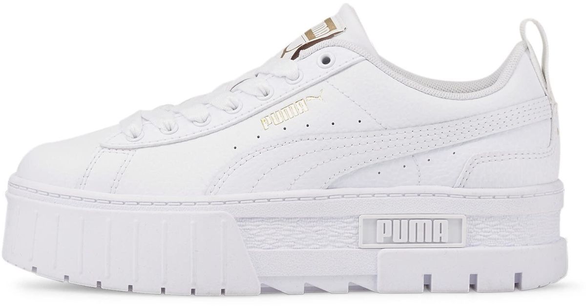 PUMA Mayze Classic Sneakers in White | Lyst UK
