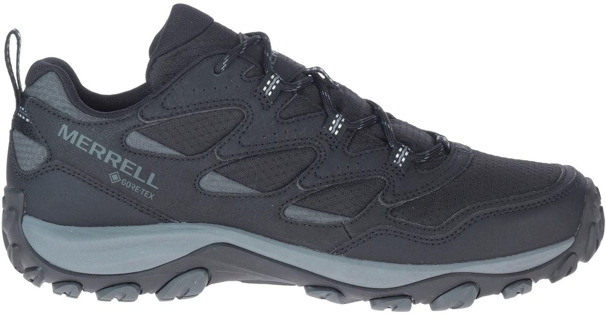 Merrell West Rim Sport Gtx Hiking Shoes in Blue for Men | Lyst UK