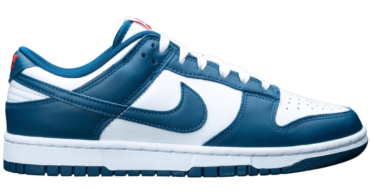 Nike Dunk Low Retro "Usa" Shoes in Blue for Men | Lyst