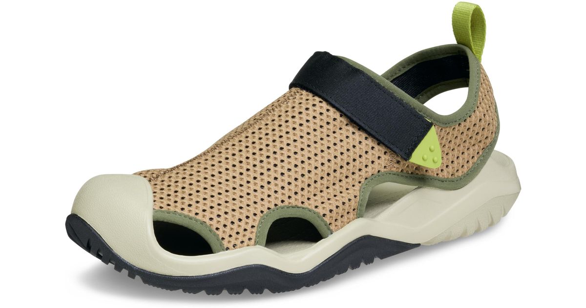 Crocs™ Swiftwater Mesh Deck Sandal M Flat for Men | Lyst UK