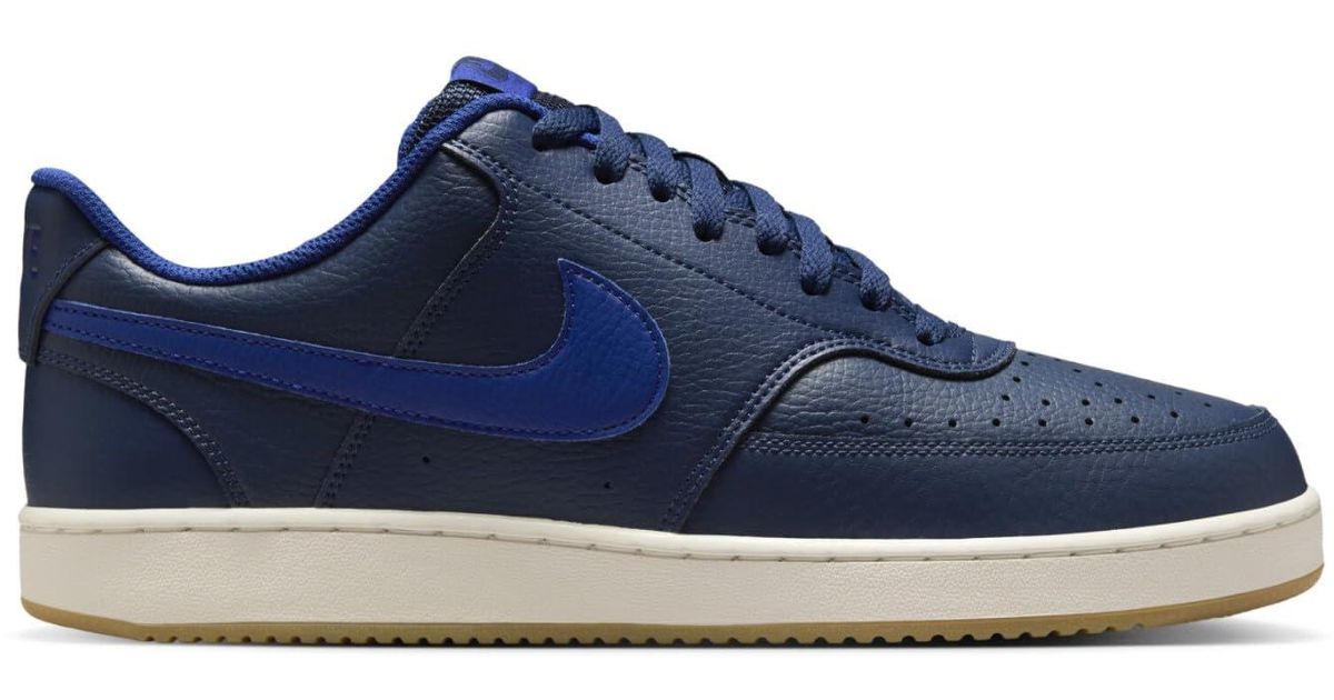 Nike Court Vision Low Sneaker in Blue for Men | Lyst UK