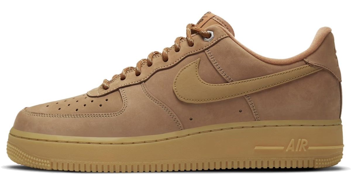 Nike Air Force 1 '07 Trainers Cj9179 in Brown for Men | Lyst UK