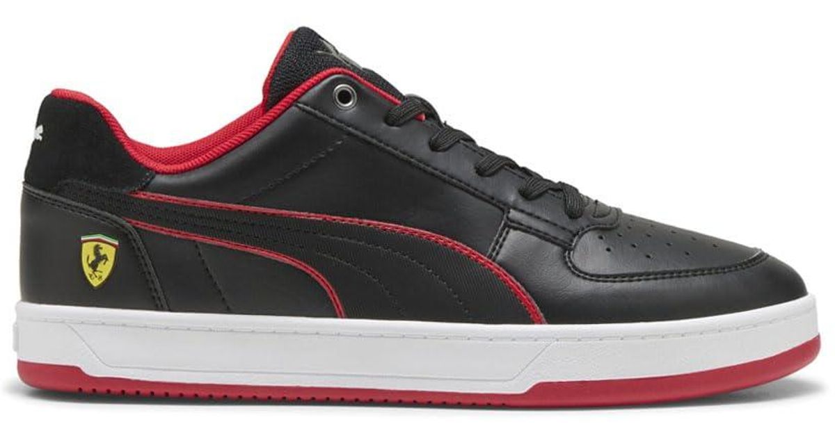 PUMA Mens Scuderia Ferrari Caven 2.0 Lace Up Sneakers Shoes Casual ...