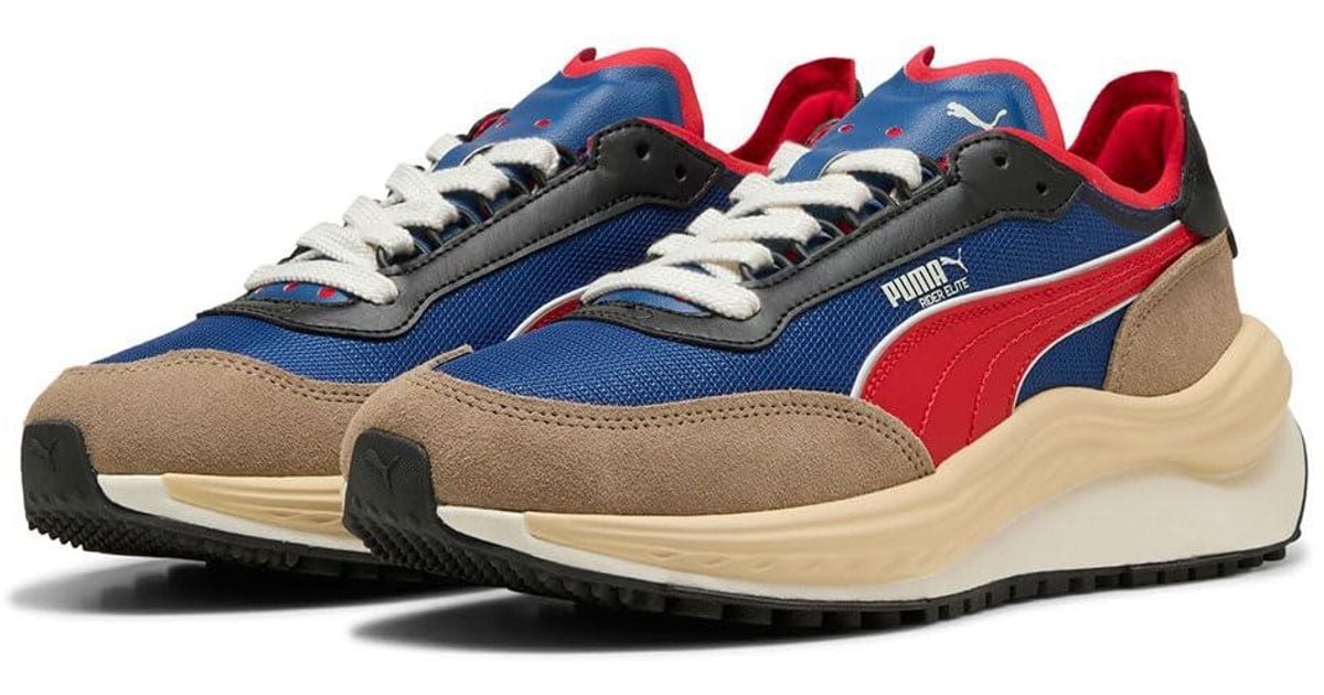 PUMA Rider Elite Trainers Uk 7.5 Blue for Men | Lyst UK