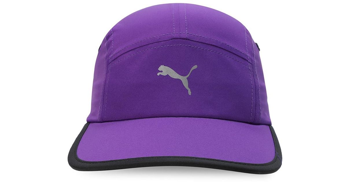 PUMA Essentials 5 Panel Running Cap - Purple for Men | Lyst UK