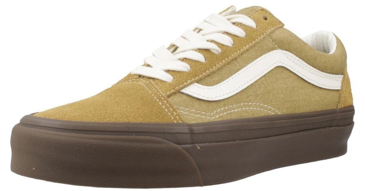 Vans Mte Old Skool Casual Shoes Vn000ct96dy1 Brown in Metallic | Lyst UK