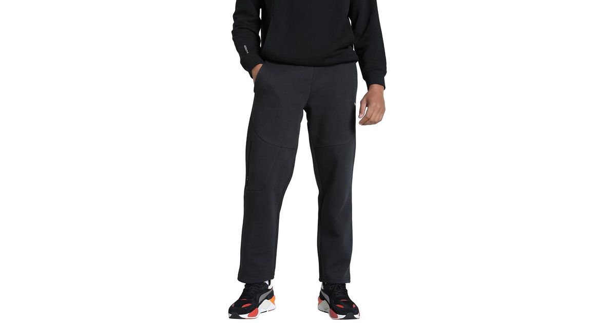 PUMA Regular Track Trousers in Black for Men | Lyst UK