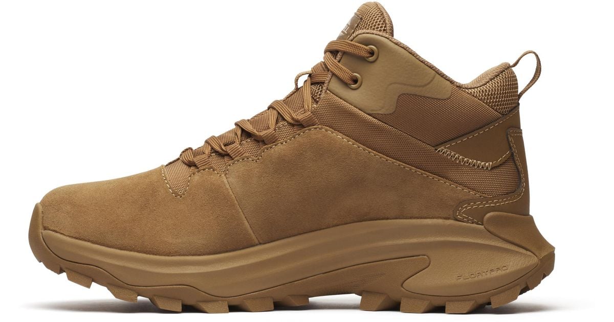 Merrell Moab Speed 2 Mid Tactical Waterproof Military Boot in Brown for ...