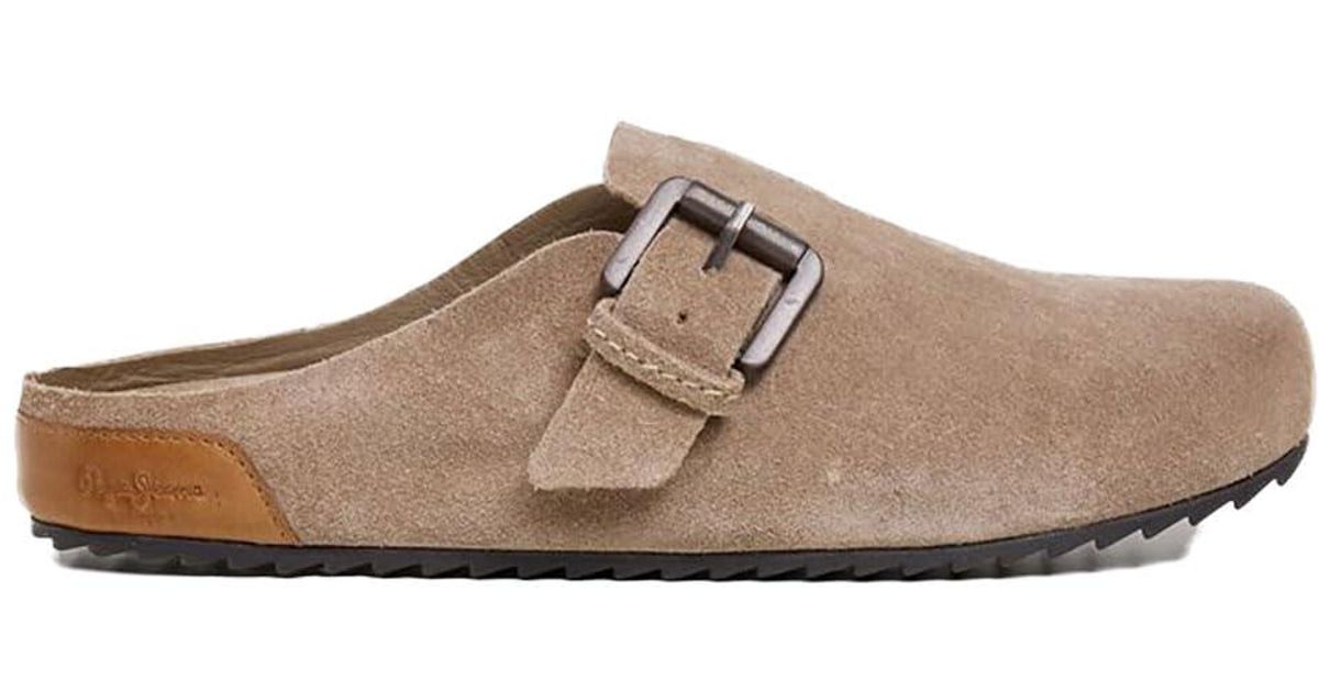 Pepe Jeans Corby Clogs Uk 3 Brown | Lyst UK