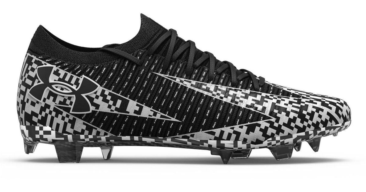 Under Armour S Shadow Elite 3 Firm Ground Football Boots Black/white 8 ...