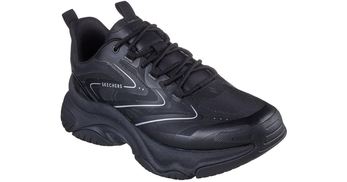 Skechers S Mh Chna Jv Trainers Black 6 Uk in Blue for Men | Lyst UK