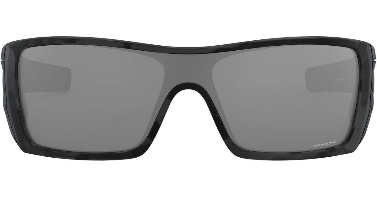Oakley Oo9101 Batwolf Shield Sunglasses, Black Camo/prizm Black, 27 Mm ...