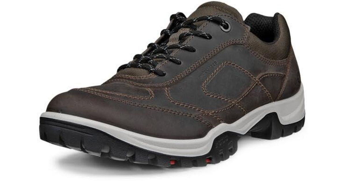 Ecco Xpedition Iii Low Waterproof Hiking Shoe in Black for Men | Lyst UK